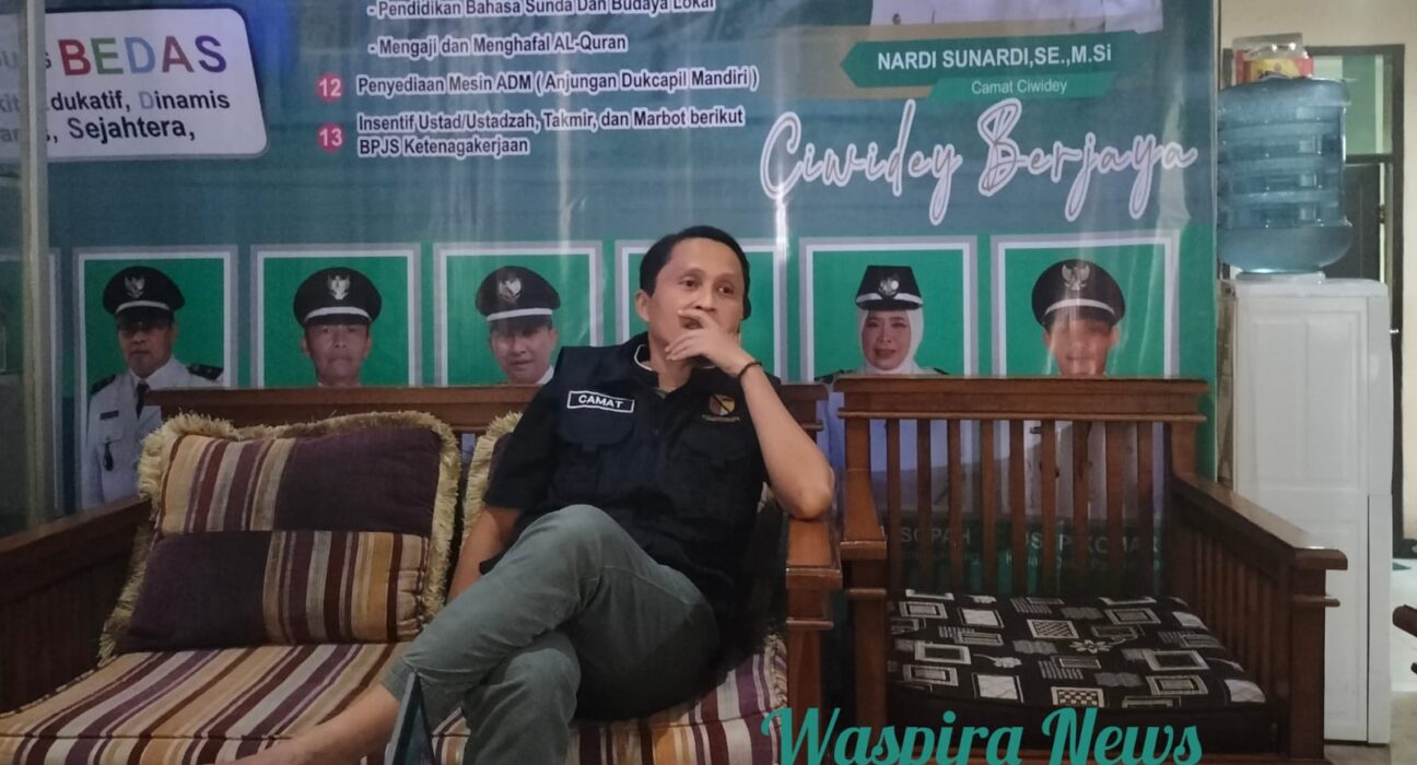 Camat Ciwidey Nardi Sunardi,SE.,M.Si. Angkat Bicara Terkait - Waspira News
